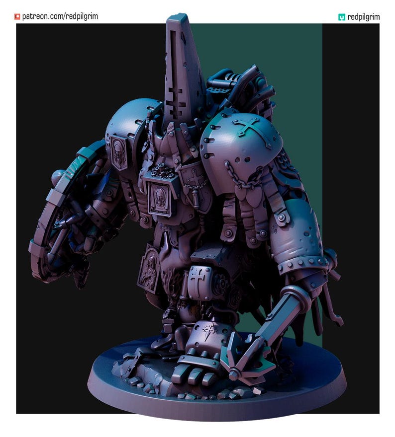 Temple of War | Behemoth Shrine | 3D Printed Resin Miniature | by Red ...