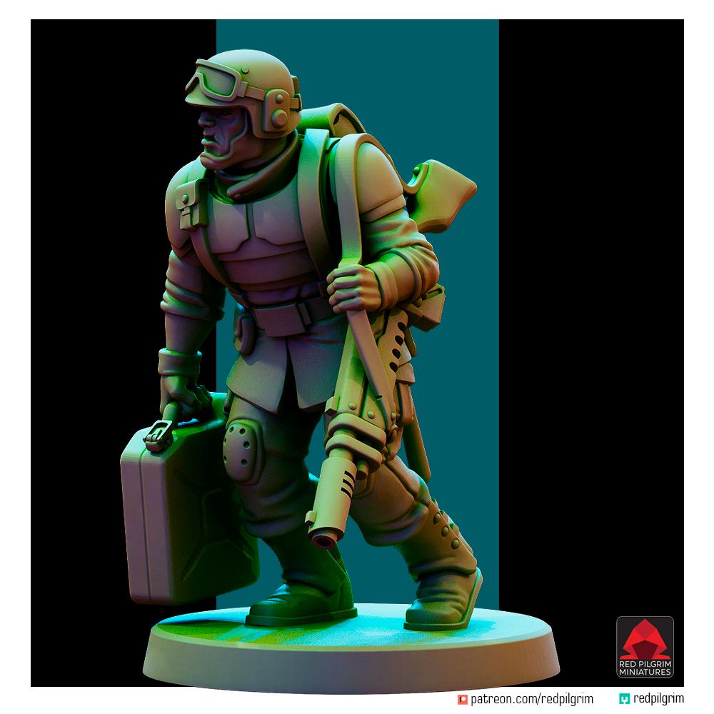 Shock Troopers Reinforcement Squad | Imperial Empire | Resin Miniatures ...