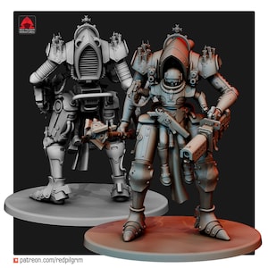 Imperial Silent Sentinels | 3D Printed Resin Miniature | by Red Pilgrim ...
