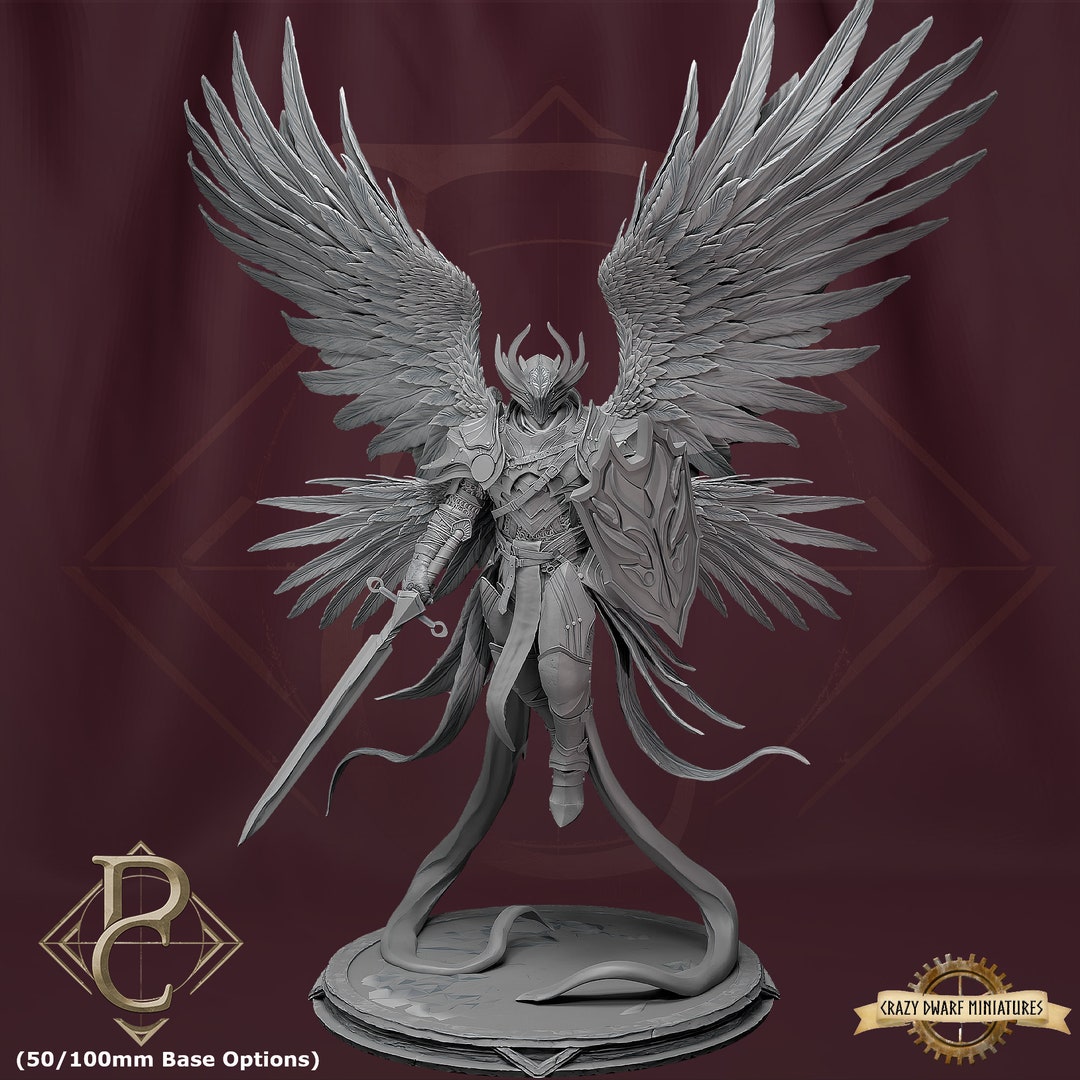 Radian Archon - Angelic Lord | the Cult of the Descended | 3D Printed ...
