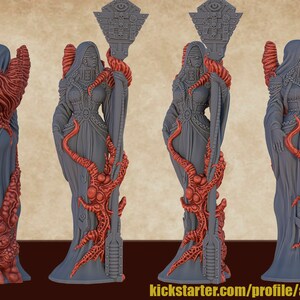 The Seer Statue | Sci-fi Terrain | 3D Printed Resin Miniature | by ...