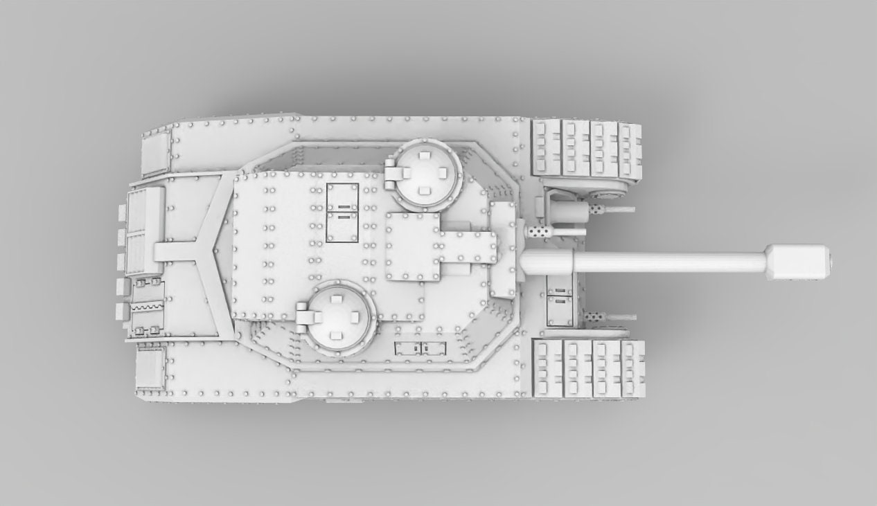 Mk5-1c Bloodhound 3D Printed Resin Miniature by Anthony - Etsy UK