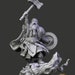 D&D Dwarf Fighter/paladin Ukko Hakka 3D Printed Resin Miniature 32mm by ...