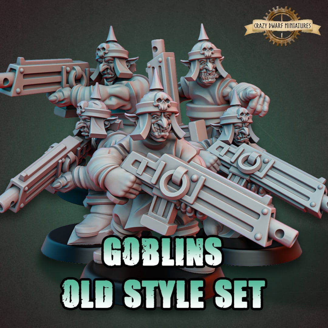 Old Style Gretchin | 3D Printed Resin Miniature | by Orc Skull ...
