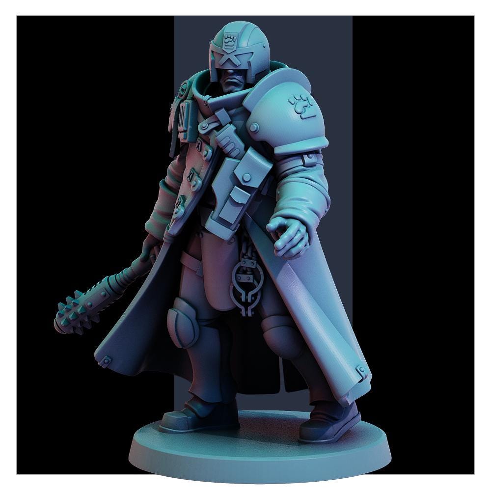 Imperial Police | Lawmen | 3D Printed Resin Miniature | by Red Pilgrim ...
