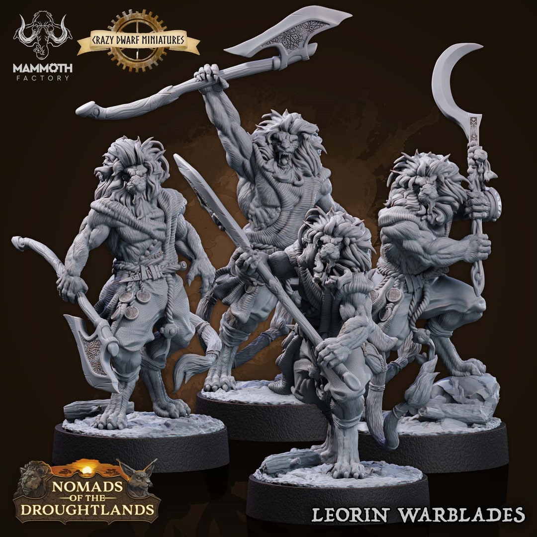 D&D Leonin Barbarians, Fighters | Dungeons and Dragons | Leorin ...