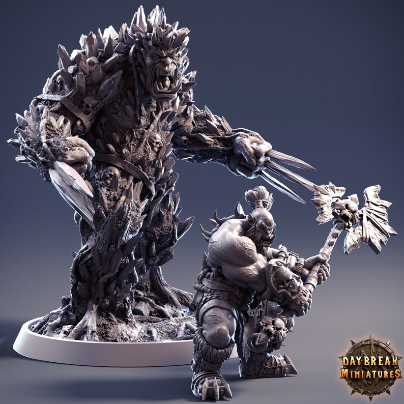 D&D Earth Elemental | Dungeons and Dragons Monster | Big Ripper | 28mm ...