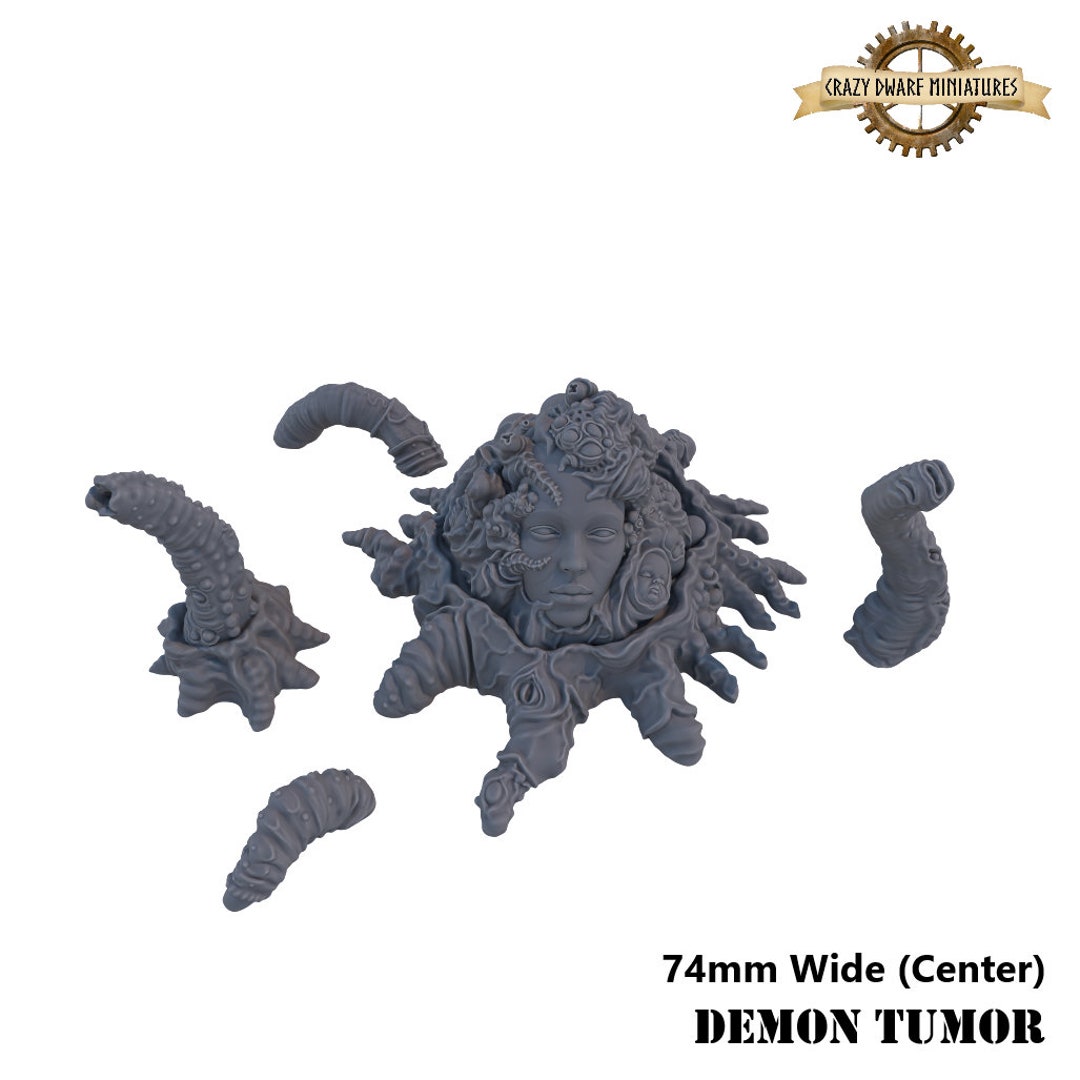 Growing Demon Sci-fi Terrain 3D Printed Resin Miniature by Astland 3D ...