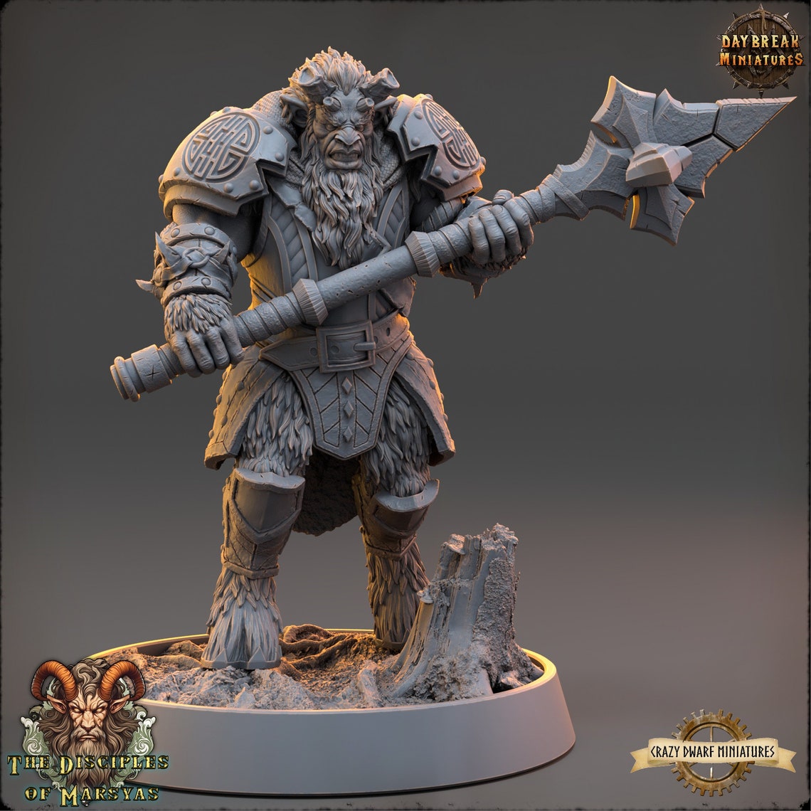 D&D Satyr Mercenaries | the Disciples of Marsyas | Dungeons and Dragons ...