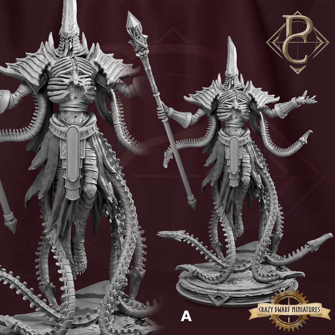 Lord of the Undead | Amothep the Dark Pharaoh | Undead Legions | 3D ...