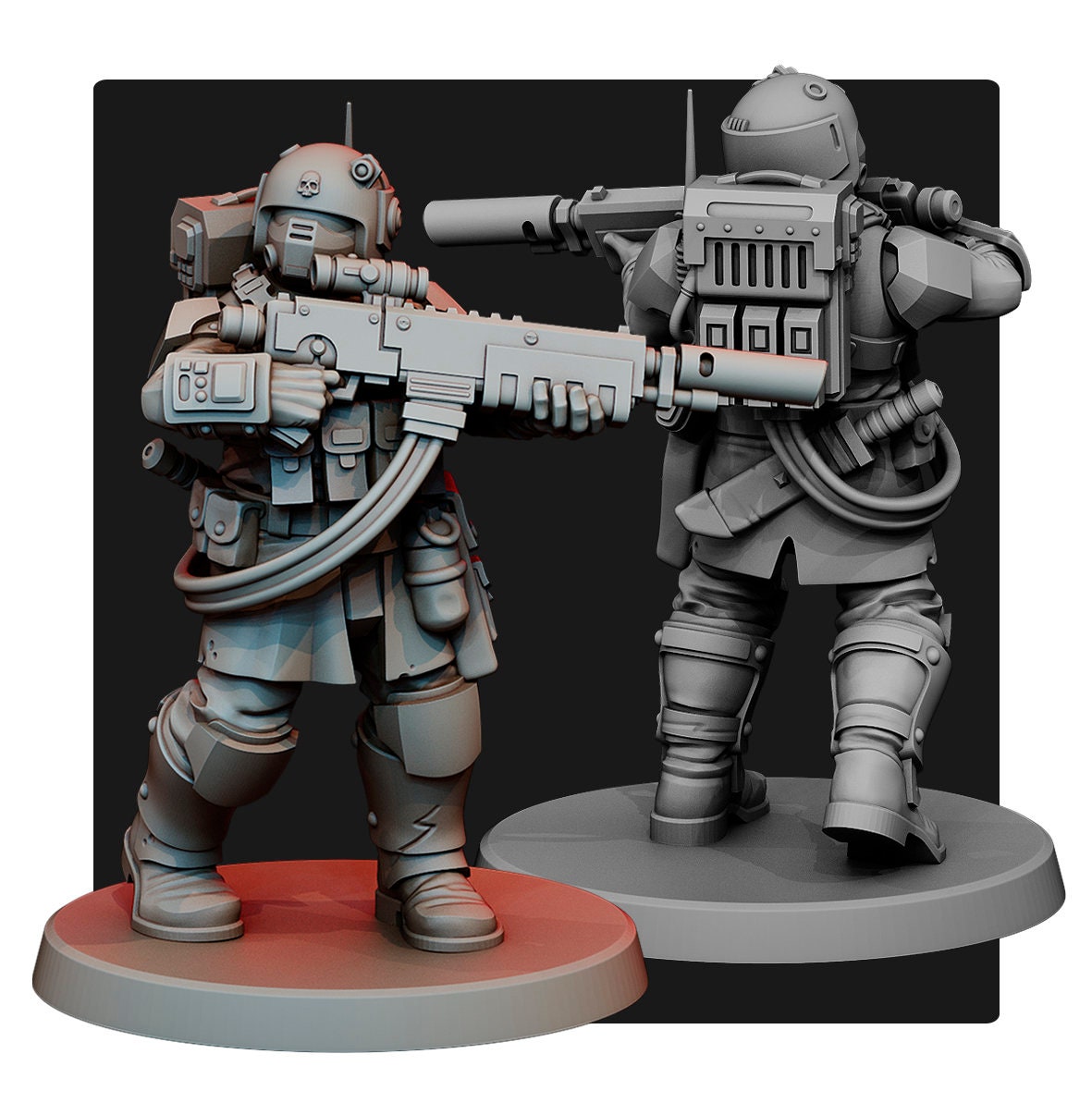 Imperial Stormtroopers 3D Printed Resin Miniature by Red - Etsy