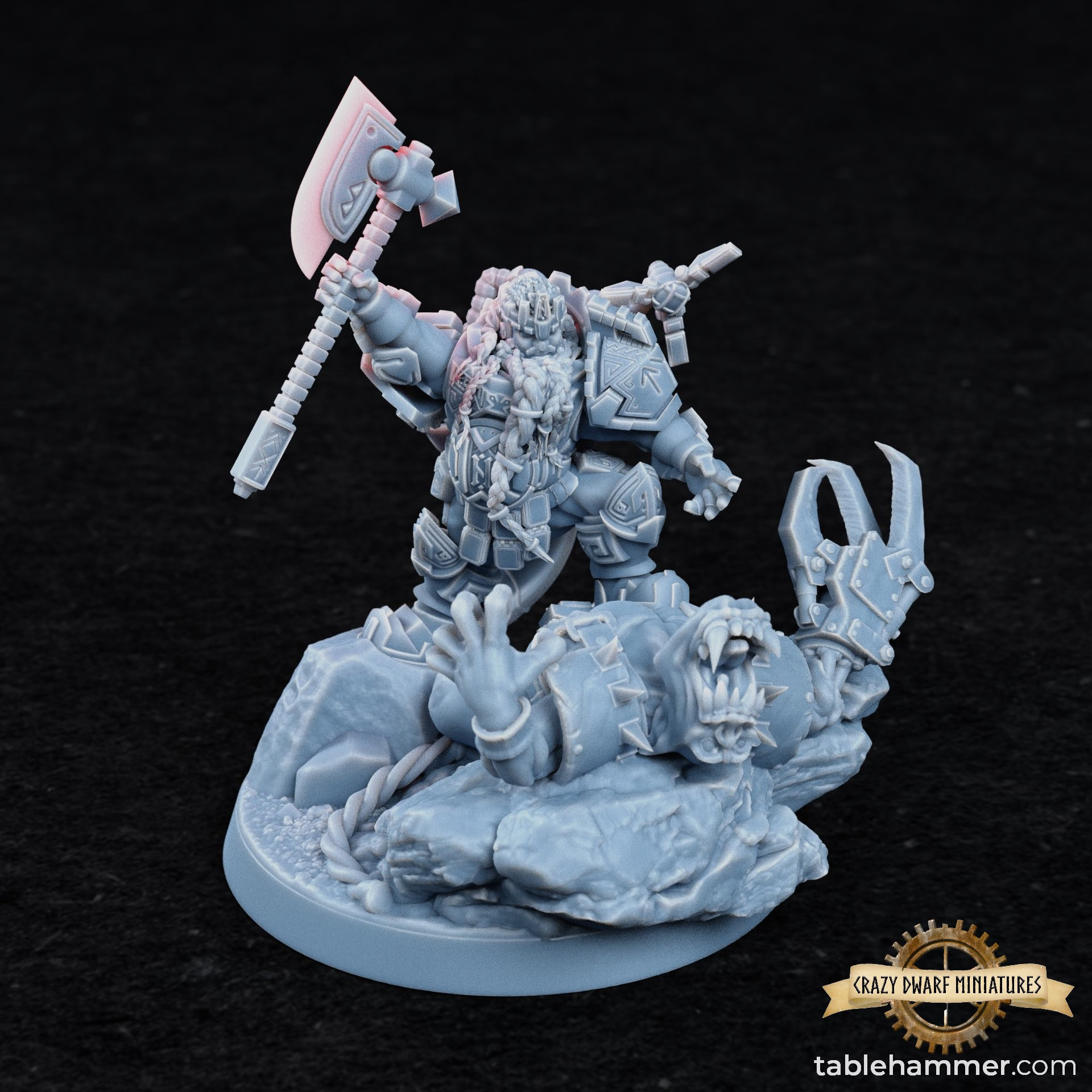 Dwarf King Federation of Tyr 3D Printed Resin Miniature - Etsy UK