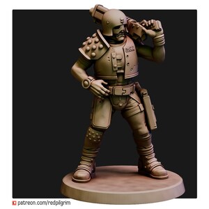 Nightshift Squad | 3D Printed Resin Miniature | by Red Pilgrim ...
