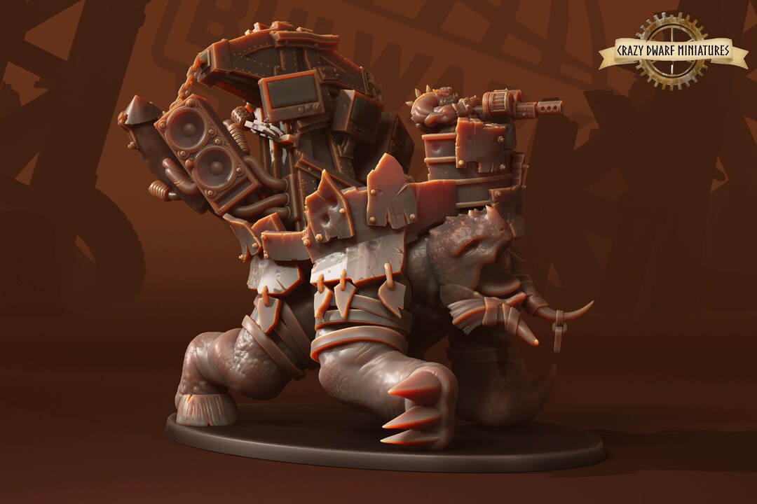 Scrap Crawler | Ork Mega Squig | 3D Printed Resin Miniature | by ...