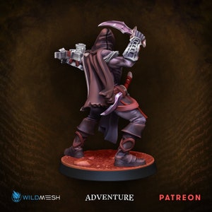 D&D Dark Elf Ranger/rogue 3D Printed Resin Miniature by - Etsy