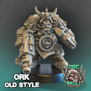 Old Style Ork Boyz | 3D Printed Resin Miniature | by Orc Skull ...
