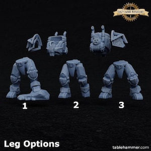 Clockwork Ancients | Dwarf Mech Golems | Federation of Tyr | 3D Printed ...