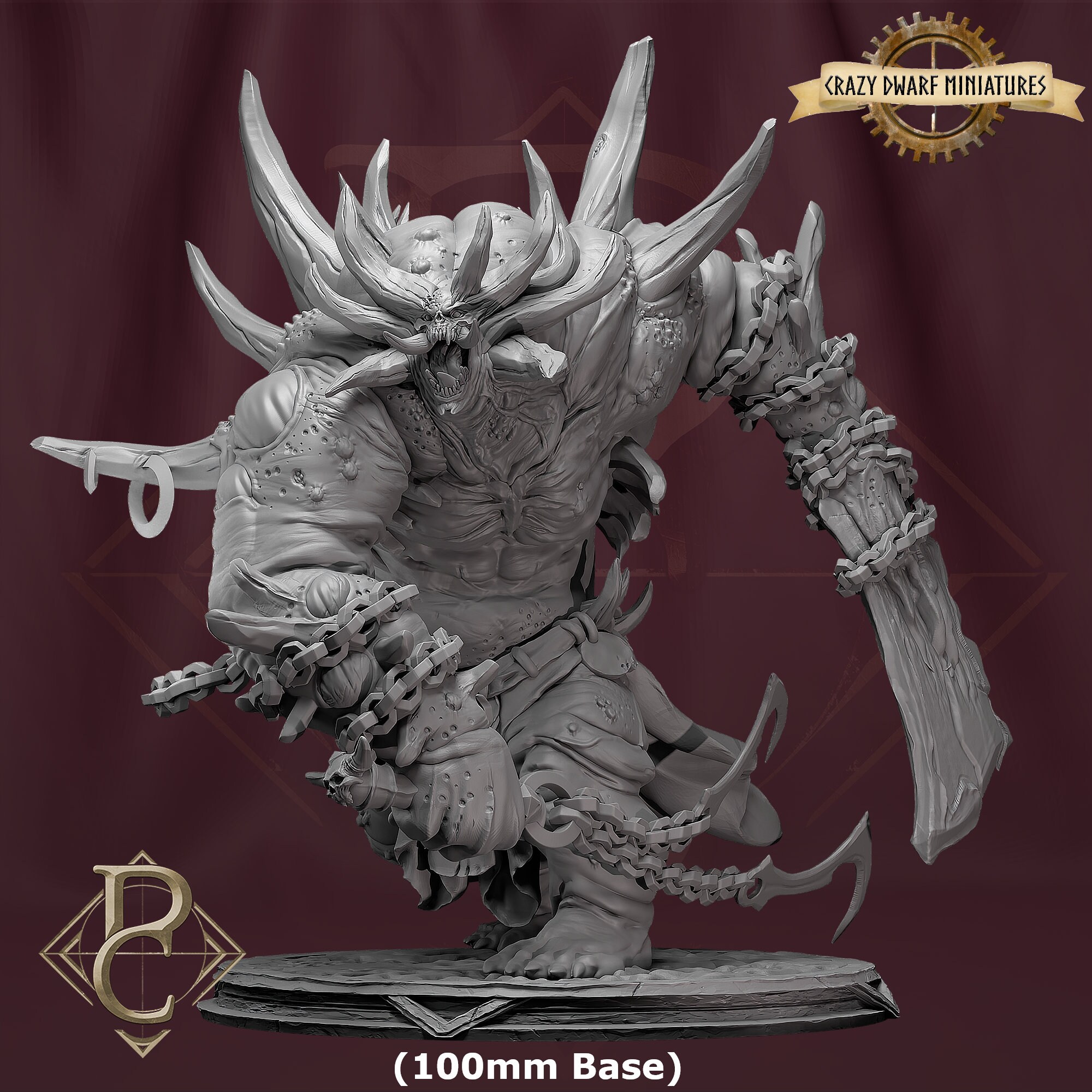 Avatar of Necrosis Demon Lord of Decay the Cult of the Descended 3D ...