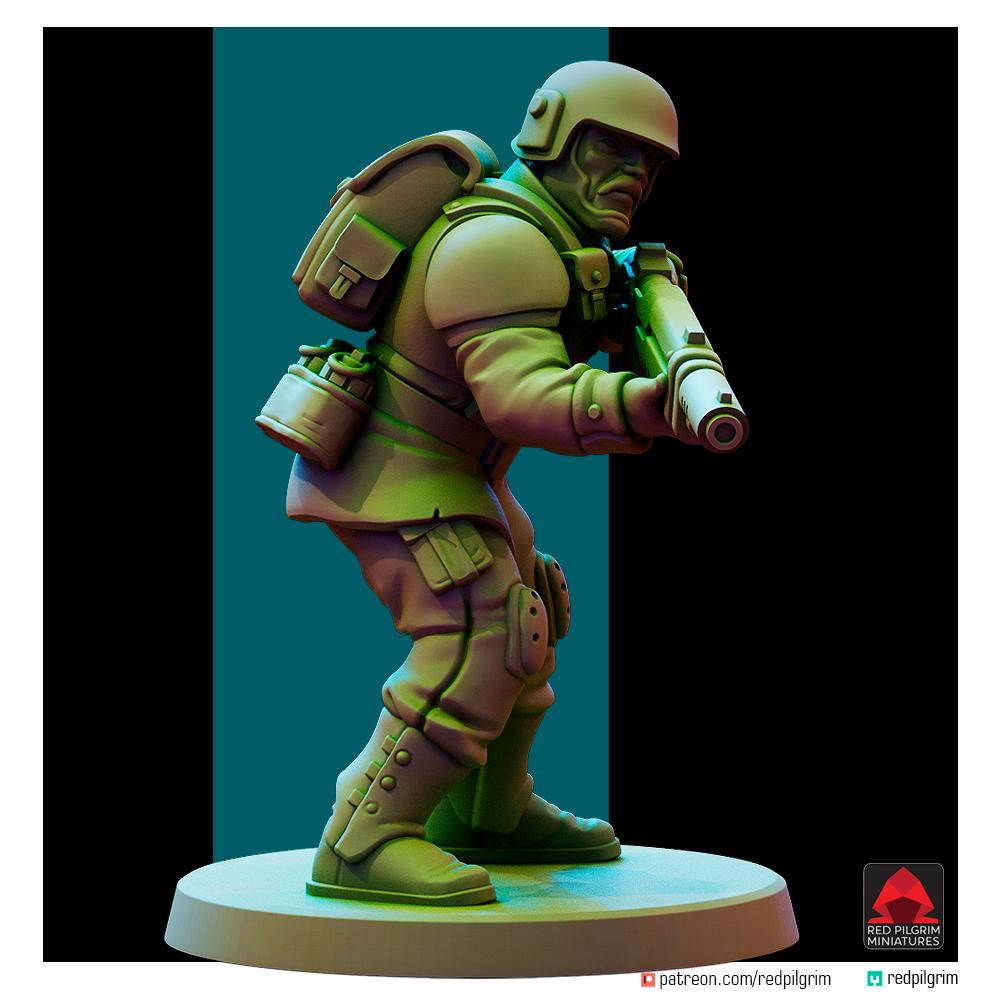 Shock Troopers Reinforcement Squad | Imperial Empire | Resin Miniatures ...