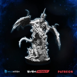 Hive Harpies | Alien Hive Kelth | 3D Printed Resin Miniature | by Den ...