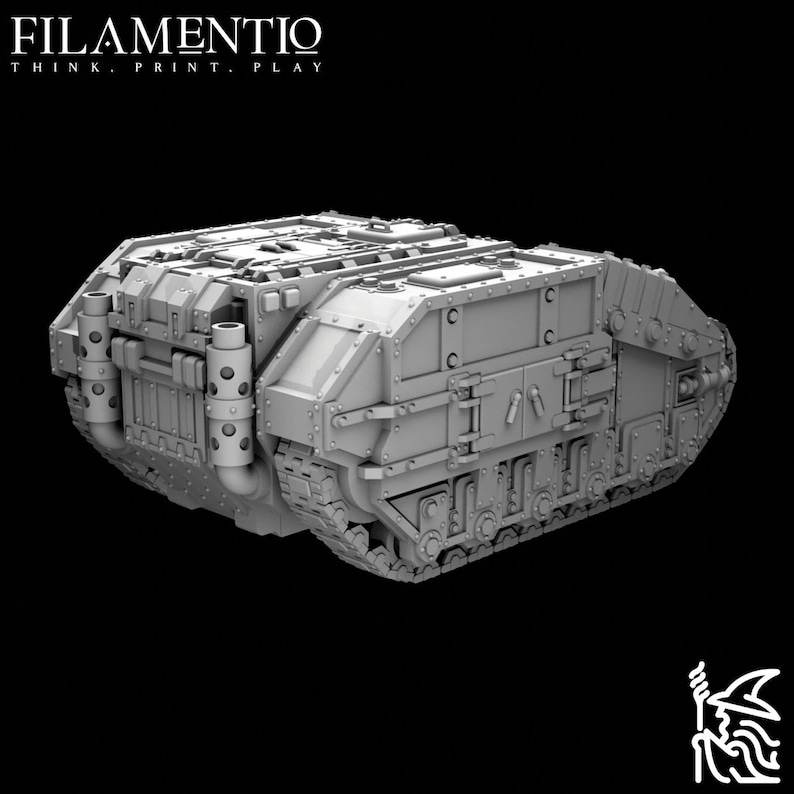 Lagertha APC - Armoured Troop Carrier | 3D Printed Resin Miniature | by ...