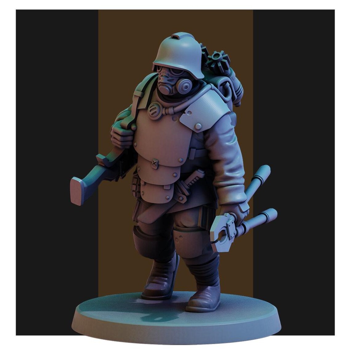 Imperial Engineers | Trench Engineers | 3D Printed Resin Miniature | by ...