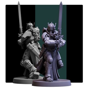 Knights Guard | 3D Printed Resin Miniature | by Red Pilgrim Miniatures ...
