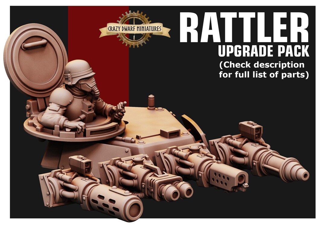 IFV Rattler Upgrade Pack - Infantry Fighting Vehicle Upgrade | 3D ...