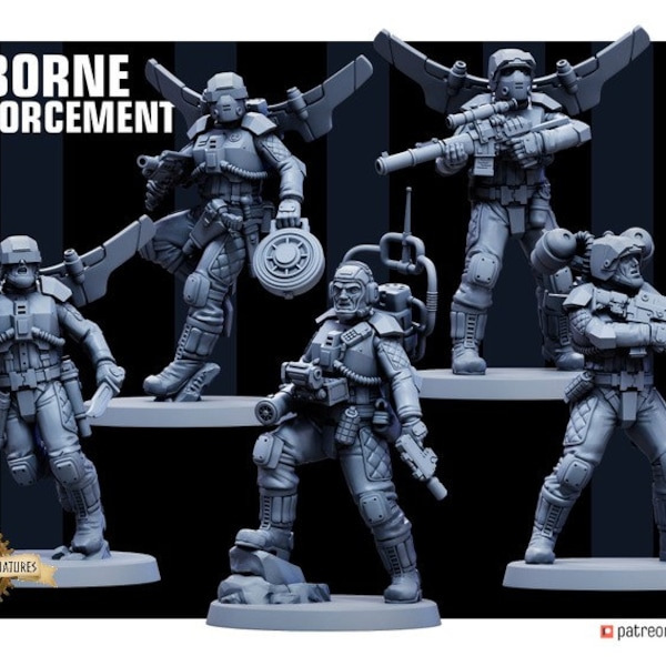 Airborne Miniature - Etsy