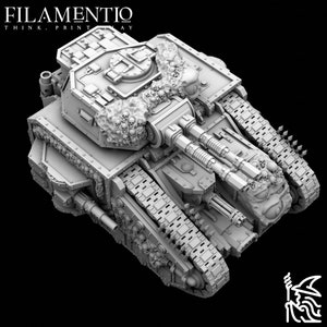 Bloodtilda (A - Light Turret) - Main Battle Tank | 3D Printed Resin ...