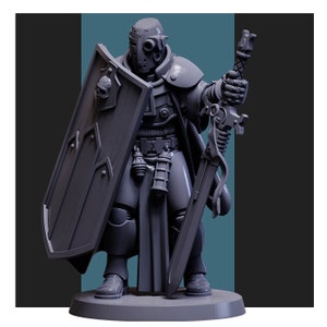 Household Knights | 3D Printed Resin Miniature | by Red Pilgrim ...