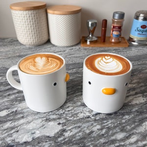 Duckling Mug Cute Coffee Mug Funny Duck Themed Mug Adorable - Etsy UK