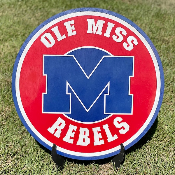 Ole Miss Door Hanger - Etsy