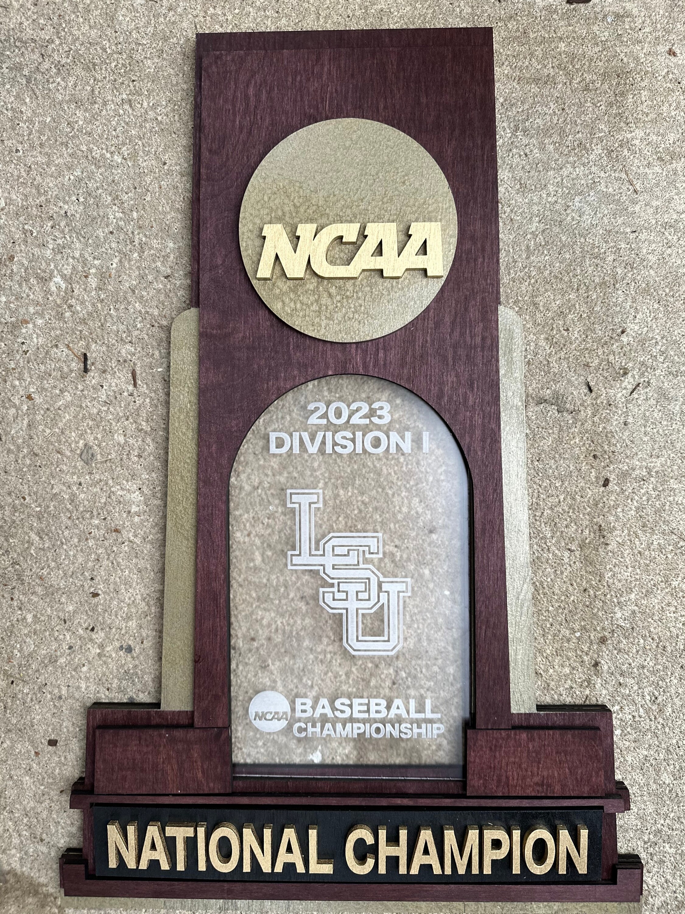 LSU School Spirit National Champions, LSU Baseball, College World ...