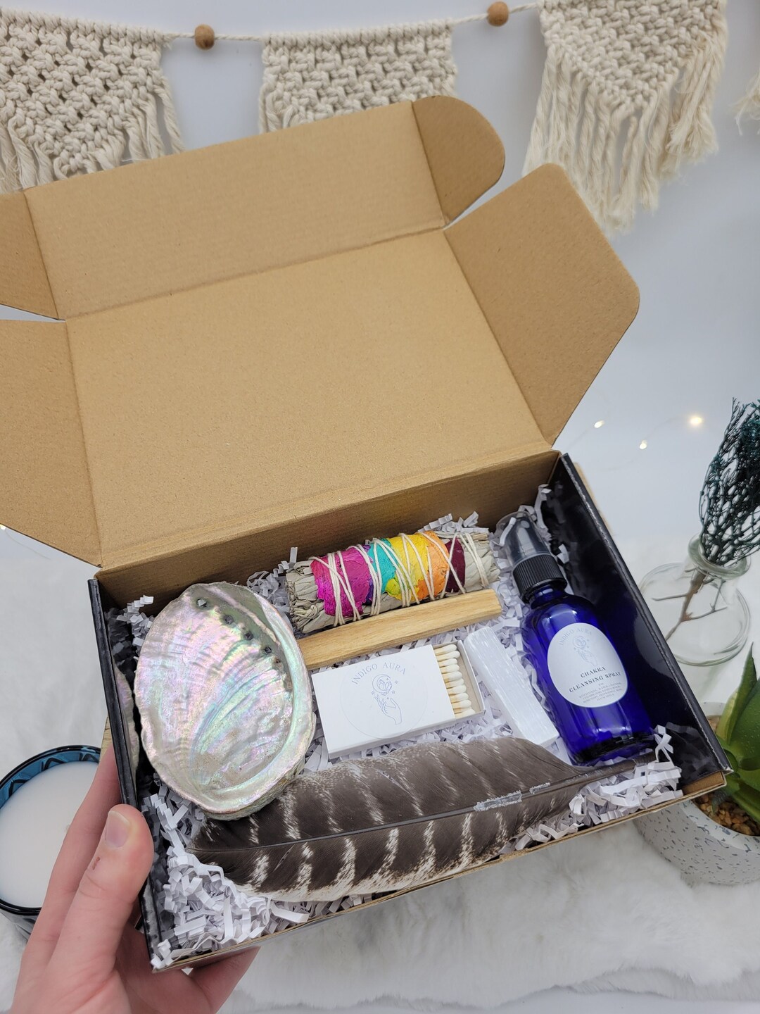 Smudging Gift Box, Sage Gift Set, Smudge Kit, Smudging Set ...