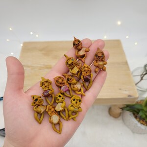 Troll Crystal Necklace, Clay Troll With Crystal, Raw Crystal Jewelry ...