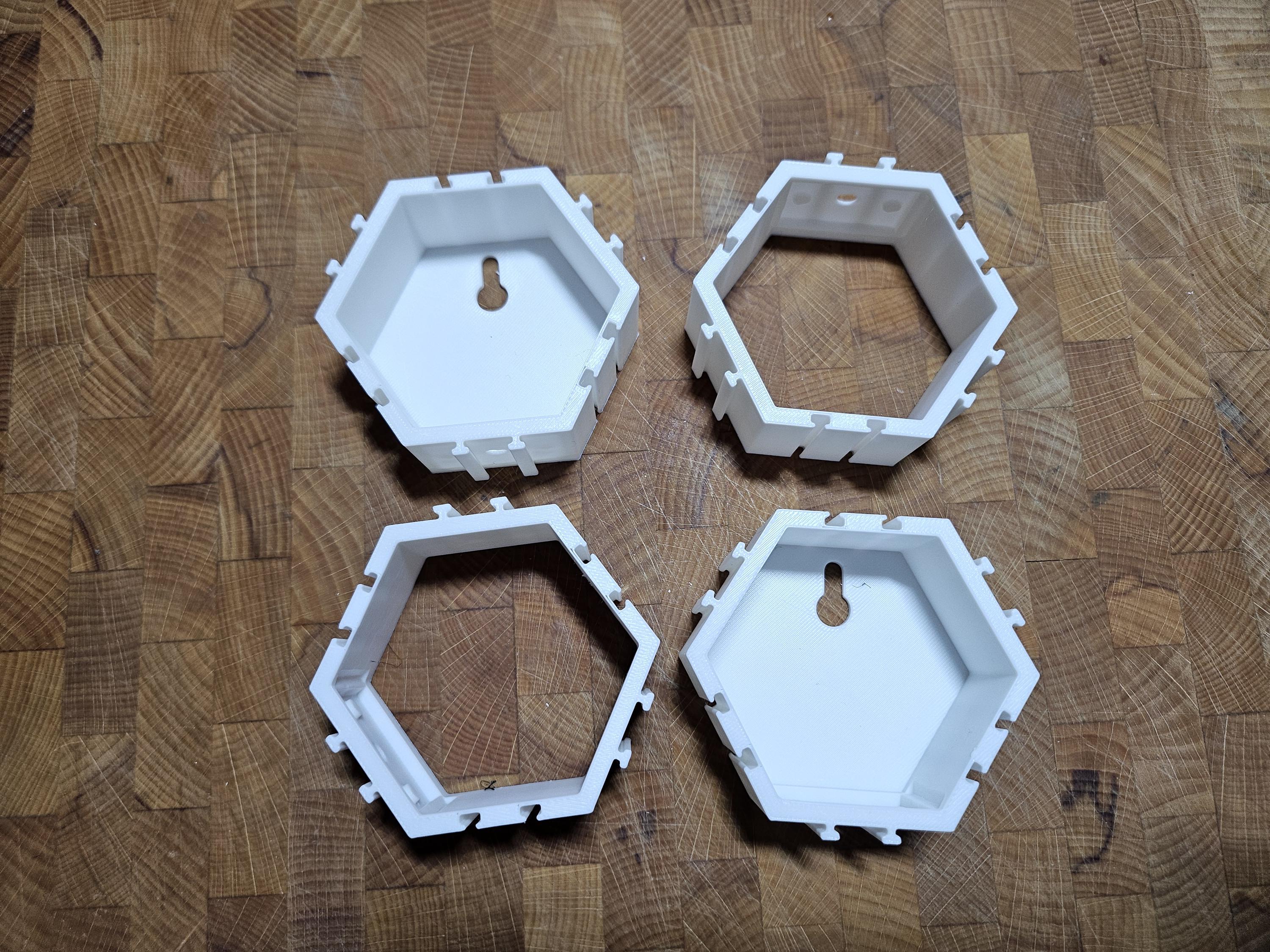 Lego Mini Figures Wall Display Hex Shapes Hexagonal Toy Mount 3d ...