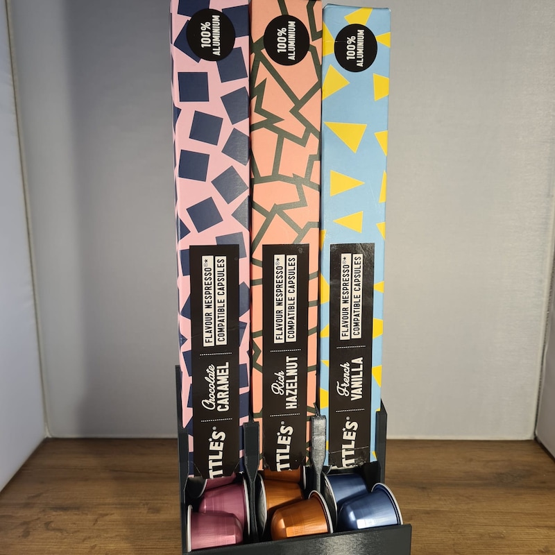 Yellow Coffee Pod Holder - Etsy UK