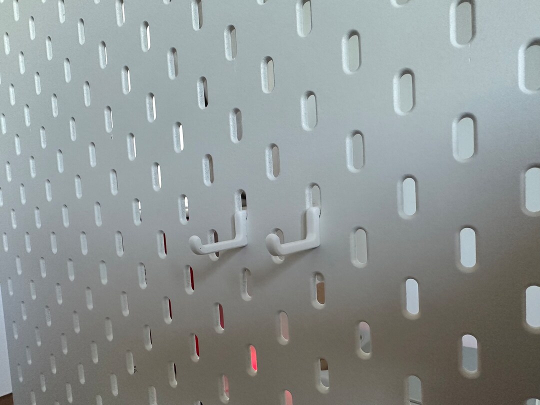 Ikea Skadis Hooks Peg Board Hook Standing Boards and Displays - Etsy