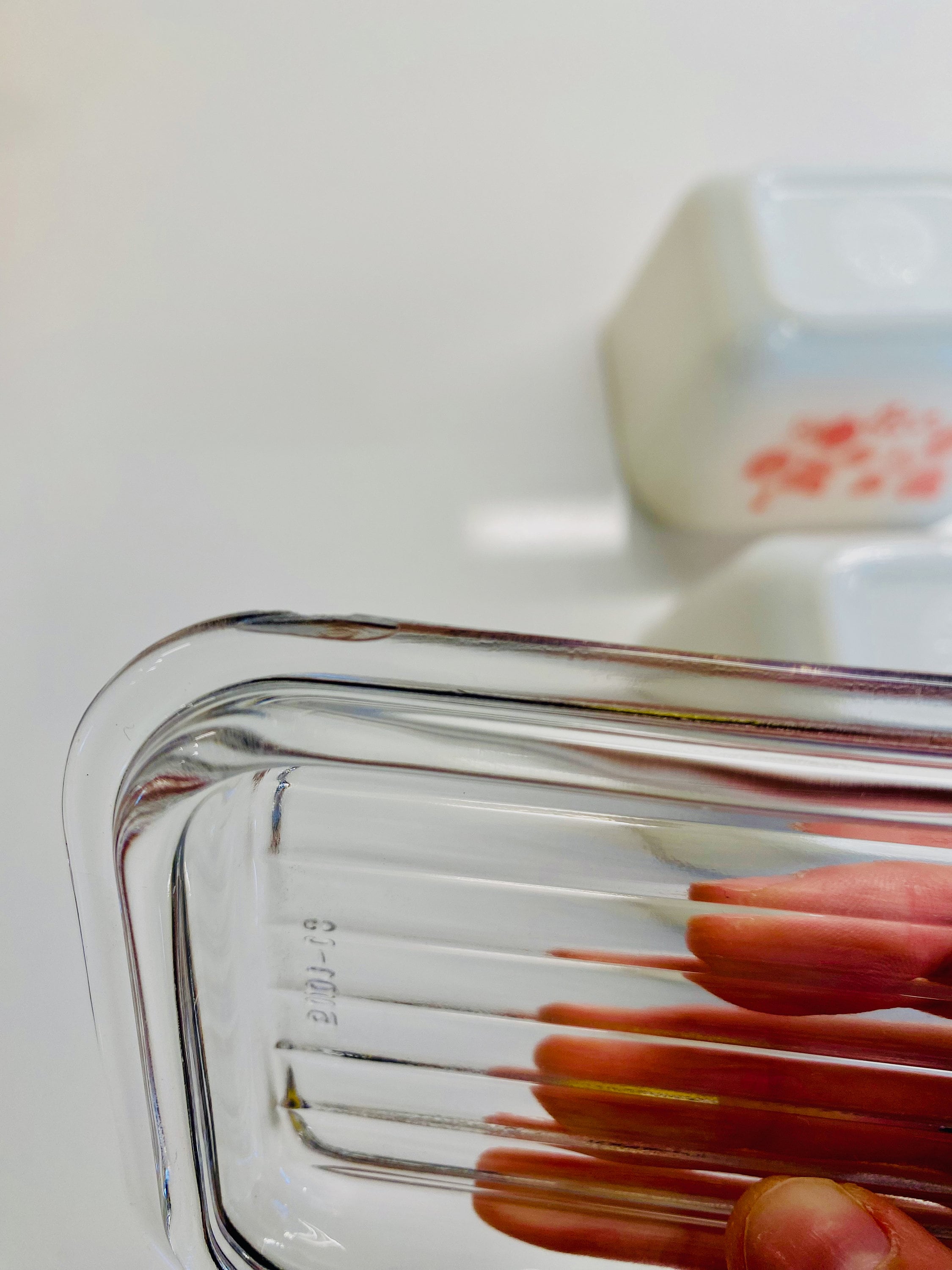 Vintage Pyrex "pink Gooseberry" Refrigerator Set; Fridgie; 503; 502 ...