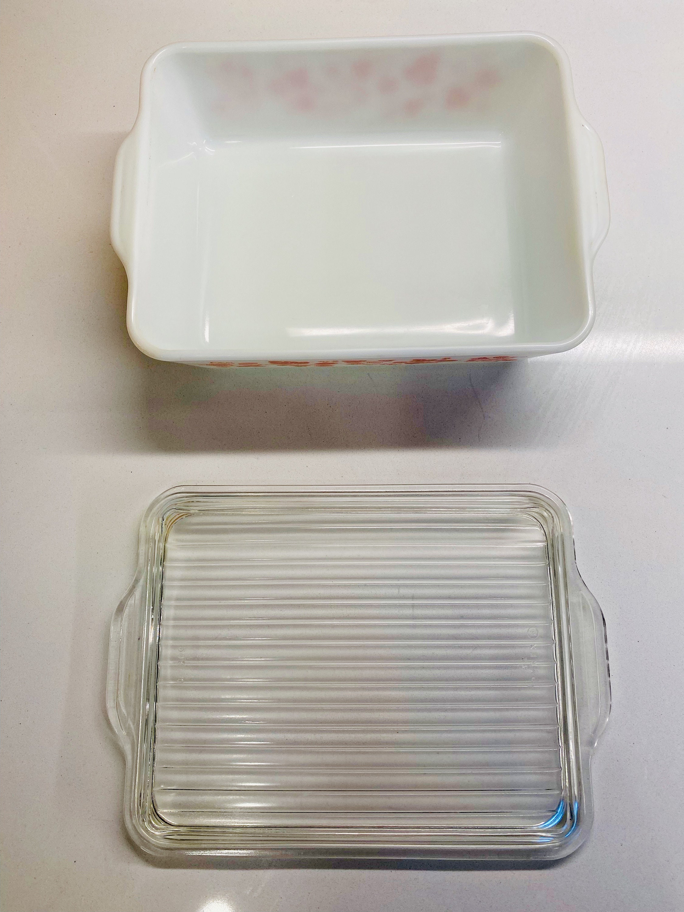 Vintage Pyrex "pink Gooseberry" Refrigerator Set; Fridgie; 503; 502 ...