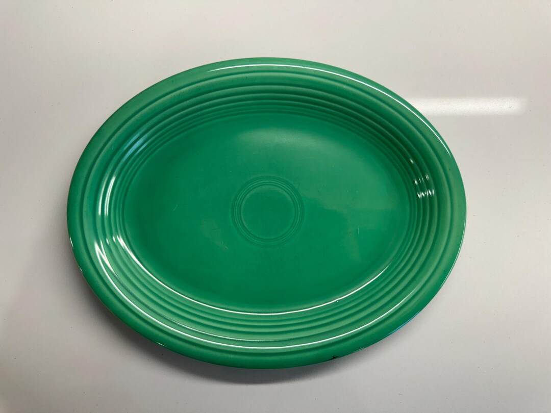 Fiesta by Homer Laughlin 12.5 Oval Serving Platter Light Green ...