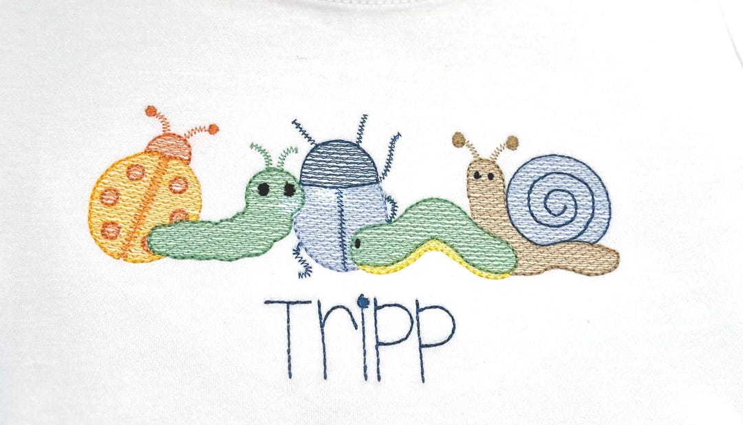 Boys Bug Shirt Embroidered Shirt for /personalized Embroidery ...