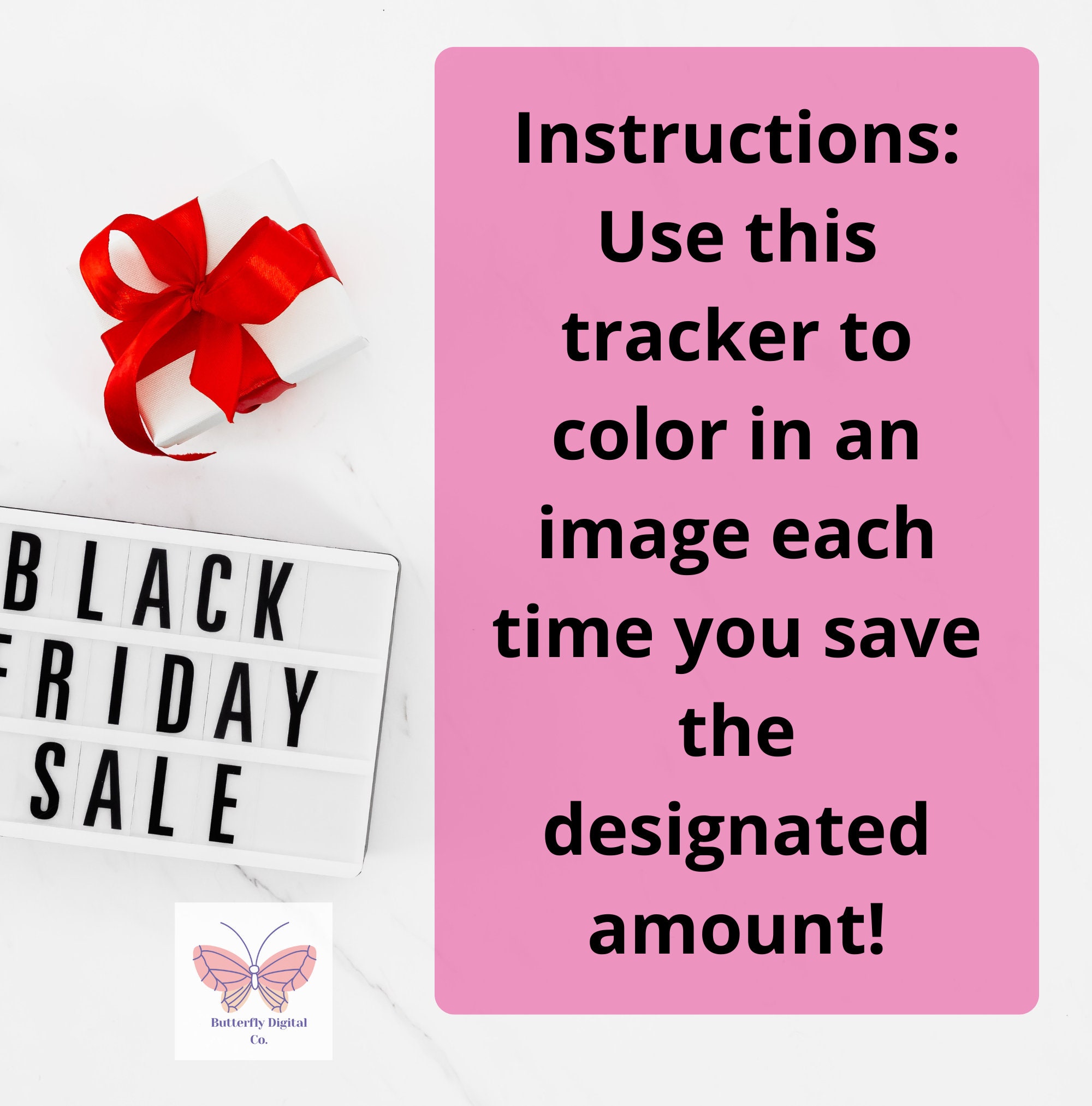 Printable Black Friday Savings Challenge Bundle A6 Size - Etsy