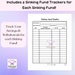 Printable Sinking Funds Savings Book, Digital Savings Book, Month Ahead ...