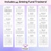 Printable Sinking Funds Savings Book, Digital Savings Book, Month Ahead ...