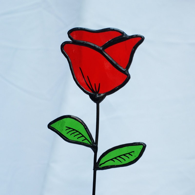 Stained Glass Roses - Etsy