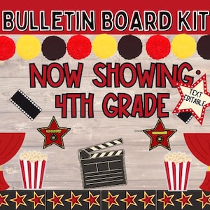 Hollywood Bulletin Board Kit L Hollywood Bulletin Board Set L Hollywood ...