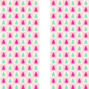 Christmas Bulletin Board Kit: Retro Pastel Christmas Tree Door Decor ...