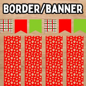 Christmas Gingerbread Man Bulletin Board Kit Gingerbread Christmas Door ...